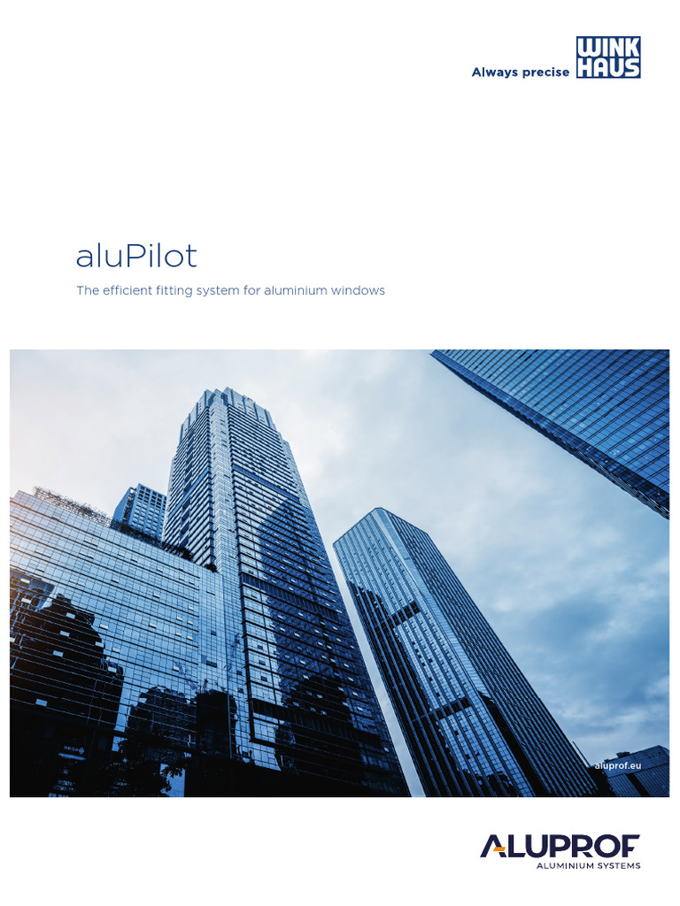 Alupilot 4-Seiter A4 EN Aluprof | PDF | Home & Garden