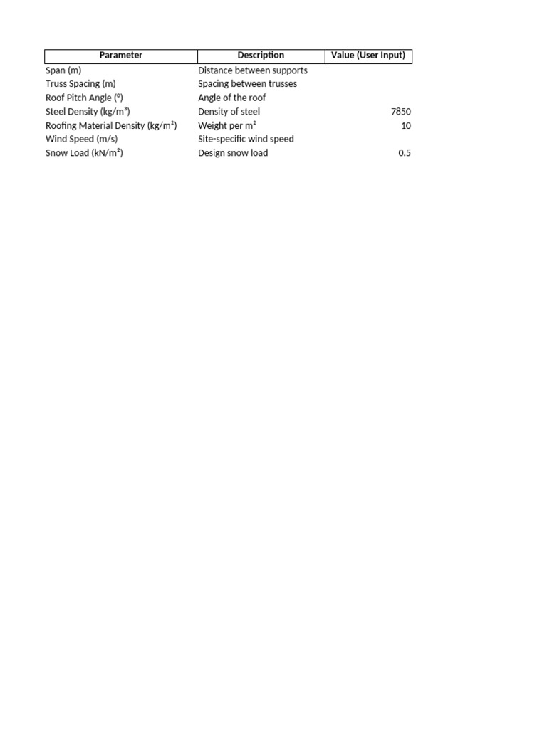 Structural Load Calculation Guide | PDF | Science & Mathematics | Computers