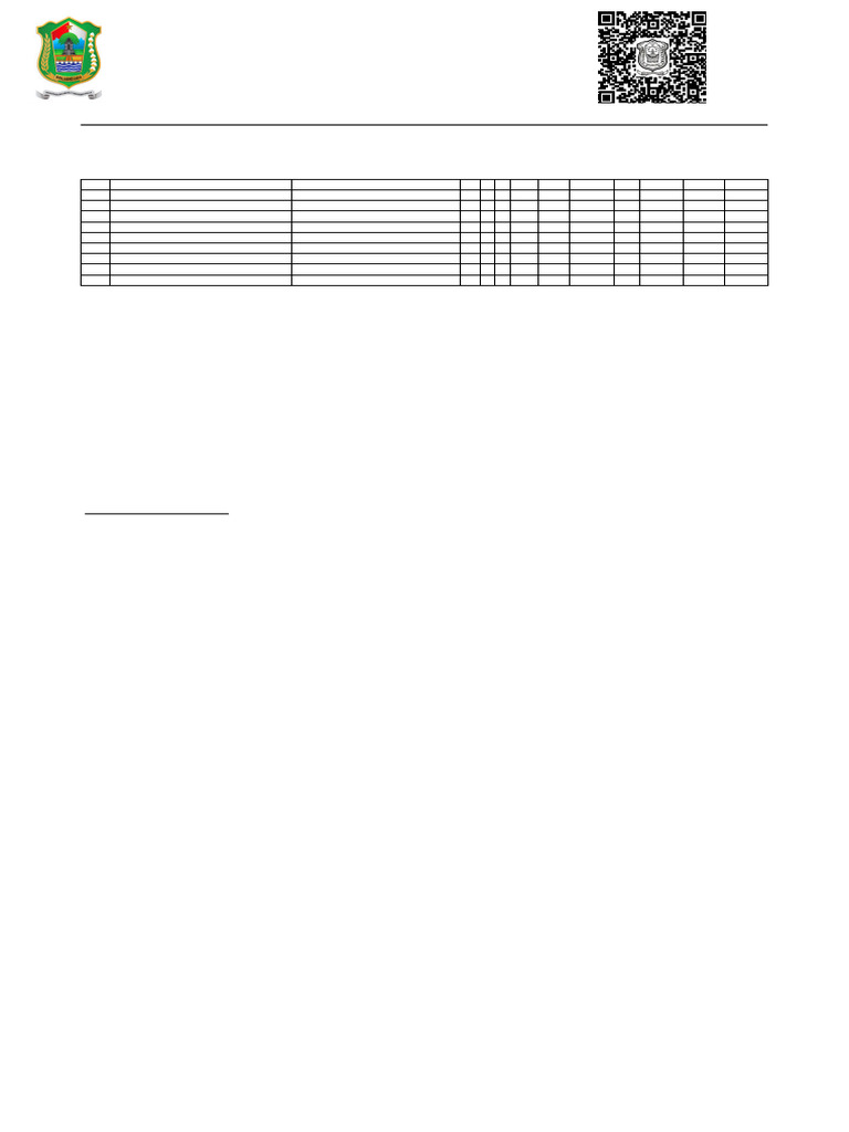daftar-hadir-SD NEGERI 1 SIRUKUN - KEC. KALIBENING-Oktober-2024 | PDF