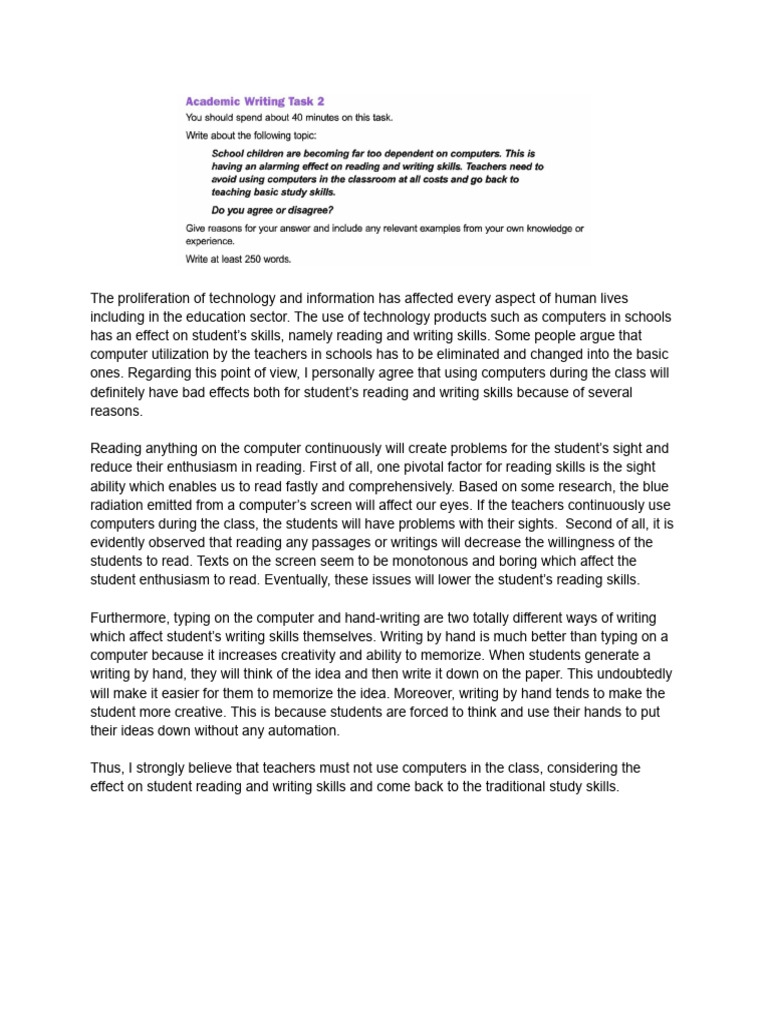 IELTS Academic Writing Task 2 - Alfa | PDF | Career & Growth | Art