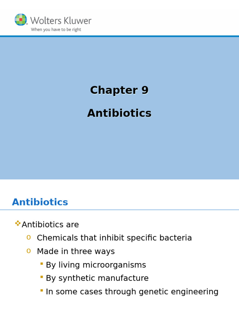 Anti Infective Agents | PDF | Antibiotics | Drugs
