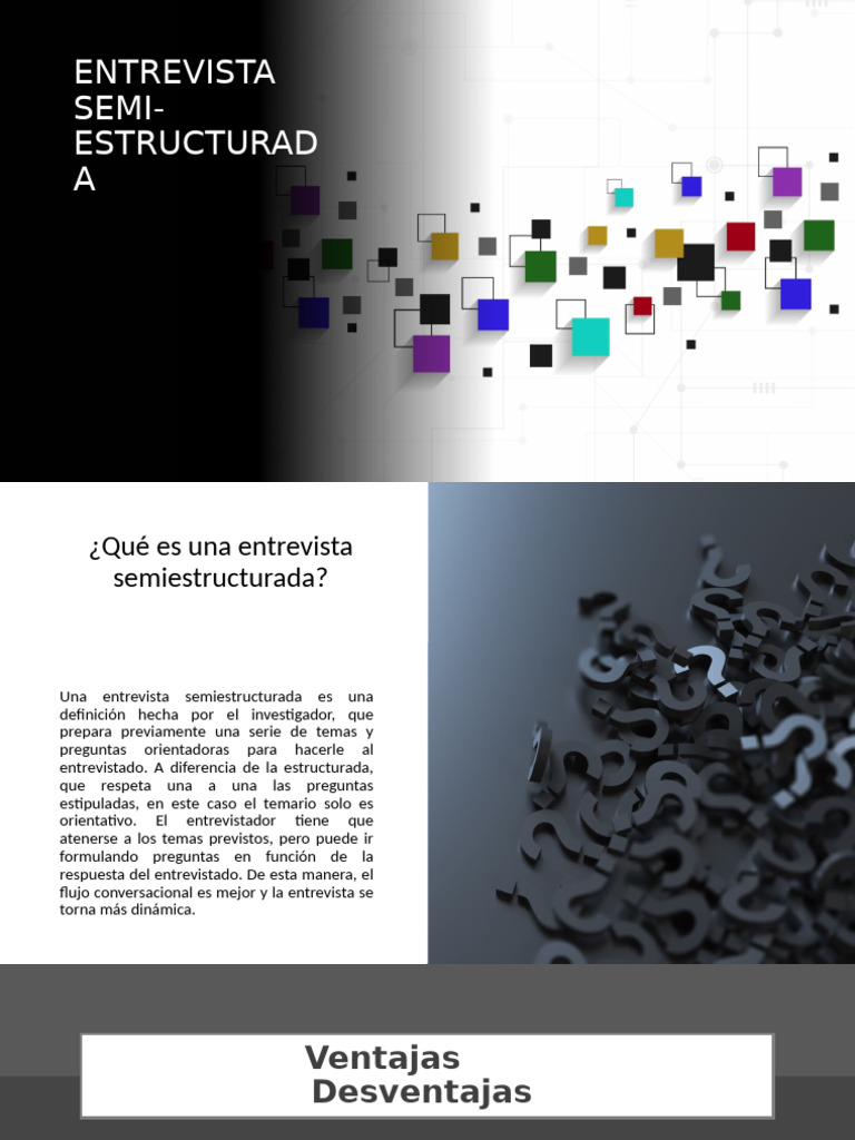 Entrevista Semi Estructurada | PDF | Negocios | Relaciones personales, crianza y desarrollo personal