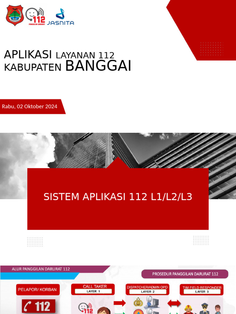 Aplikasi Layanan 112 Banggai Pdf Bisnis Komputer