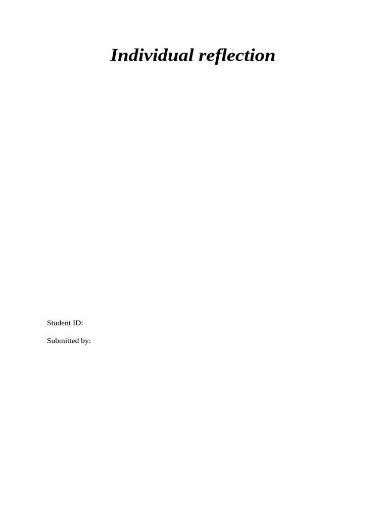 Digital Reflection CW1 | PDF | Social Media | Popular Culture & Media ...