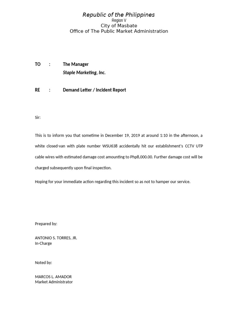 Letter | PDF