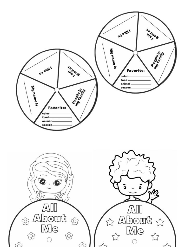 All About Me Craft | PDF