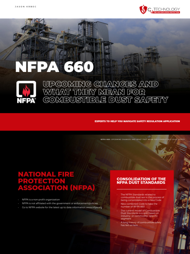 Nfpa 660 | PDF | Occupational Safety And Health Administration | Fire Safety