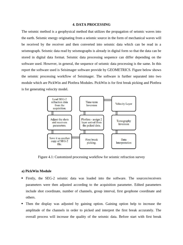 Seismic Data Processing (Trace Editing) | PDF | Reflection Seismology | Seismology