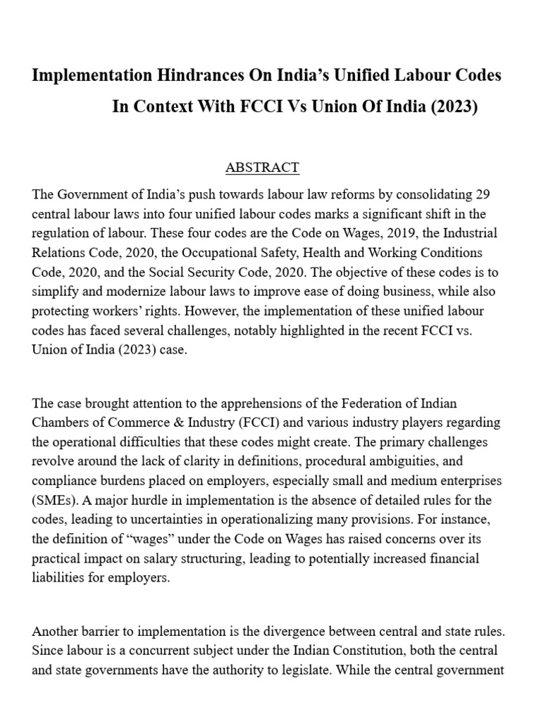 Labour Law Assignment Ankur 038 3rd Sem LLB | PDF | Labour Law | Employment