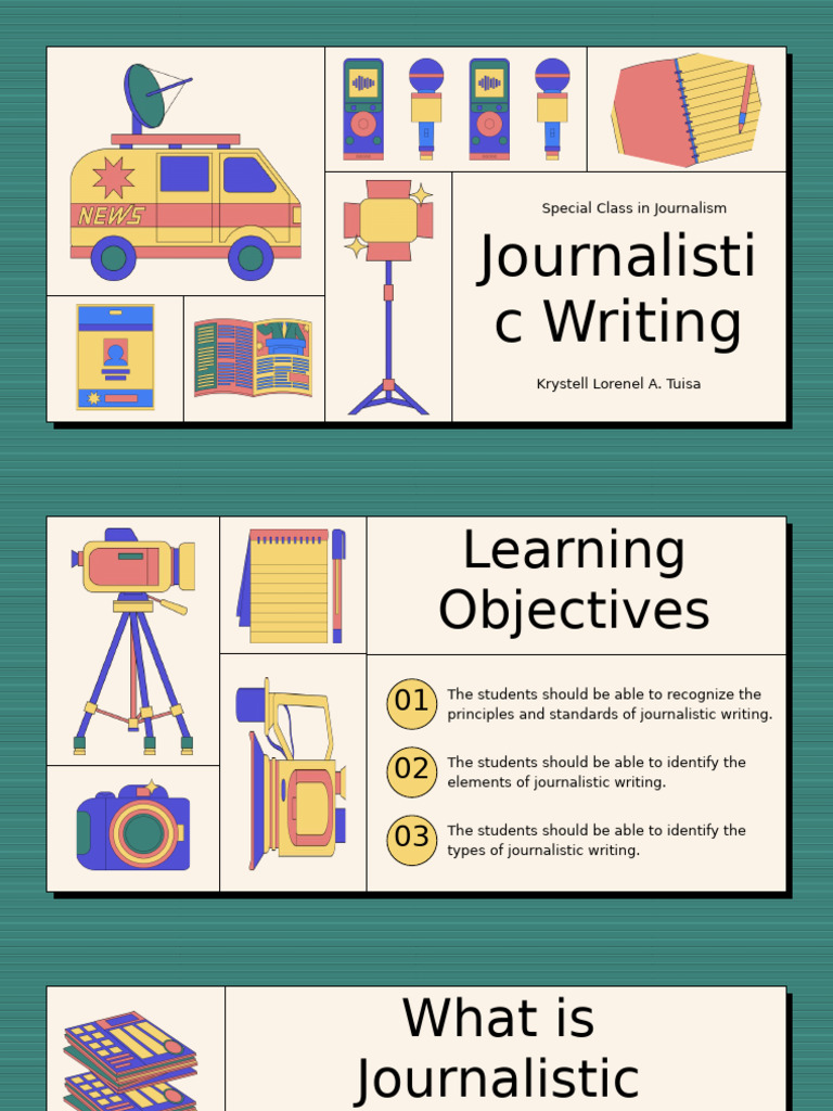 Principles of Journalistic Writing | PDF | Journalism | News