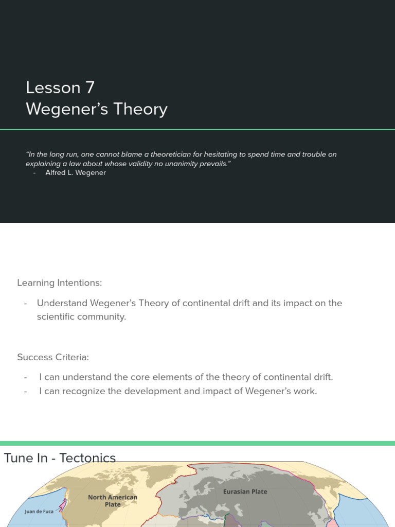 Year 9 Term 4 Tectonics Slides Week 3 | PDF | Plate Tectonics | Earth