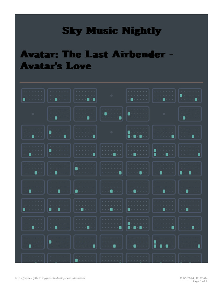 Sheet Visualizer | PDF