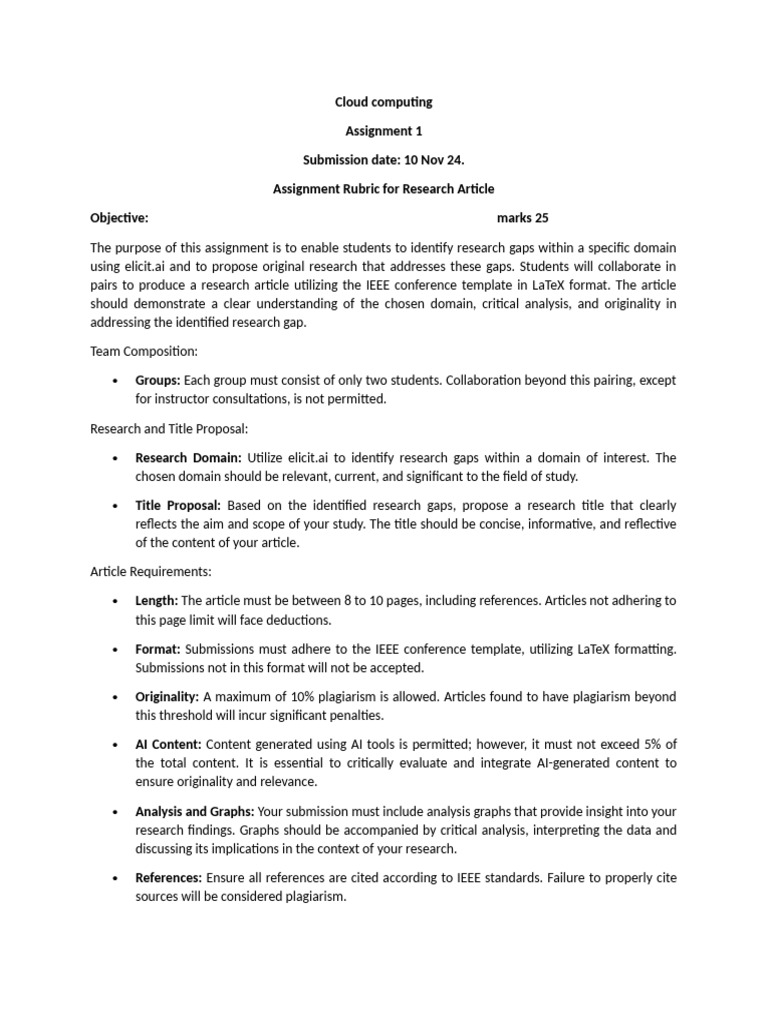 Research Gaps In Cloud Computing Pdf Plagiarism Critical Thinking