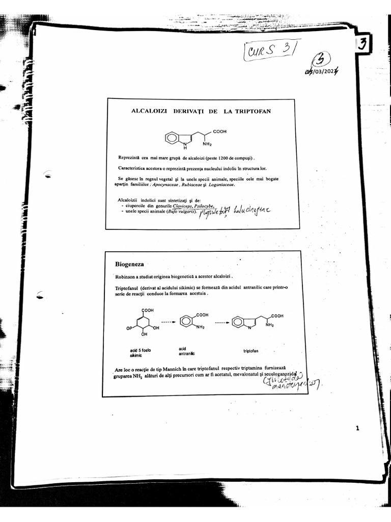 Curs 3 Farmacognozie | PDF