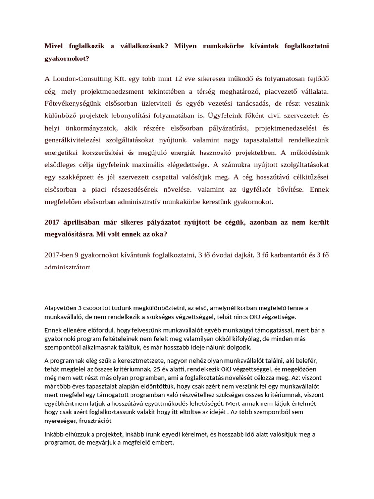 Interjú | PDF
