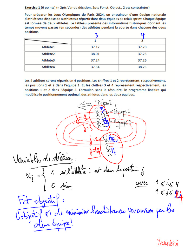 Examen Principale PL Novembre2023 Corrigé | PDF