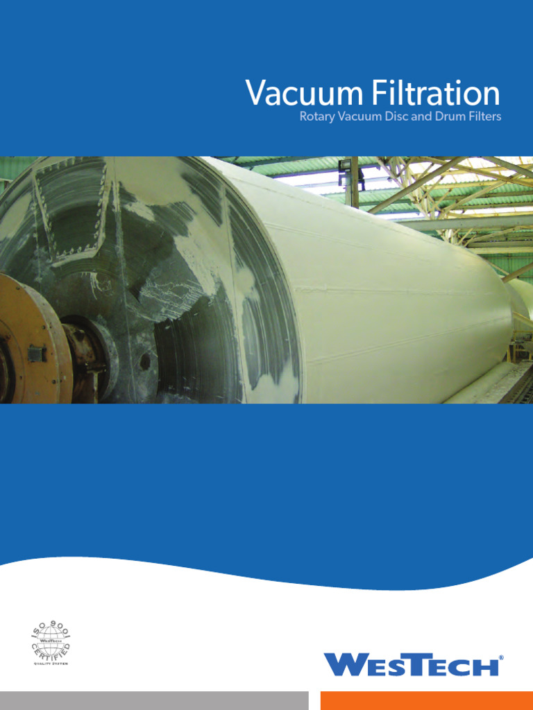 Brochure Vacuum Filtration | PDF | Filtration | Industrial Processes