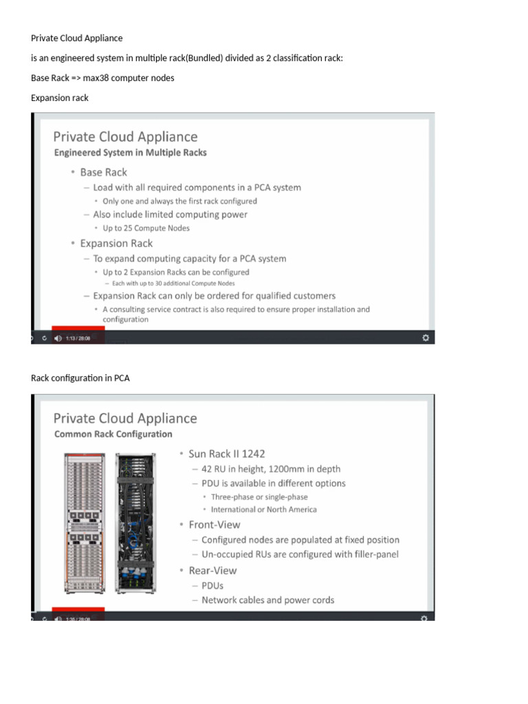 PCA Training (Infrastructure) | PDF