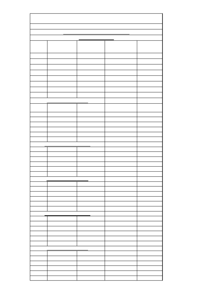 Area Table for Residential Units | PDF