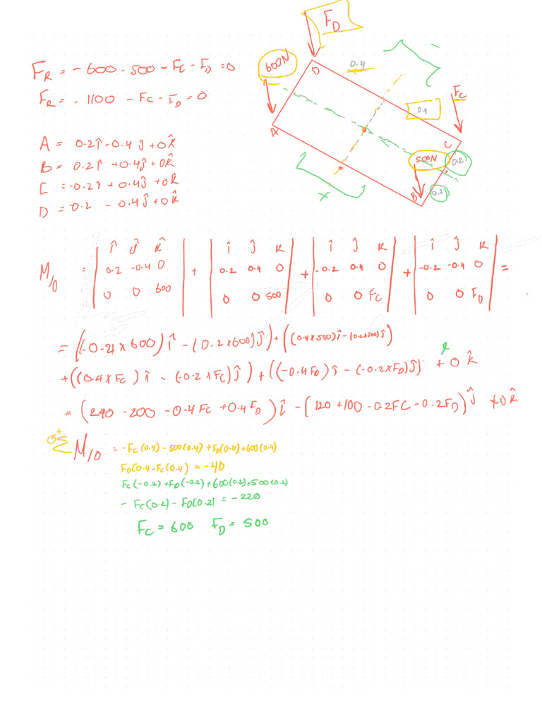 Quiz 3 Statics | PDF