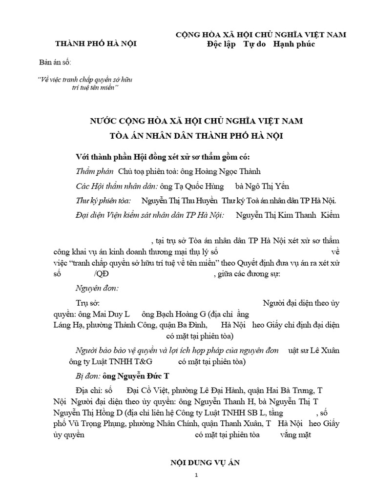 Ban An Ma Hoa PDF | PDF