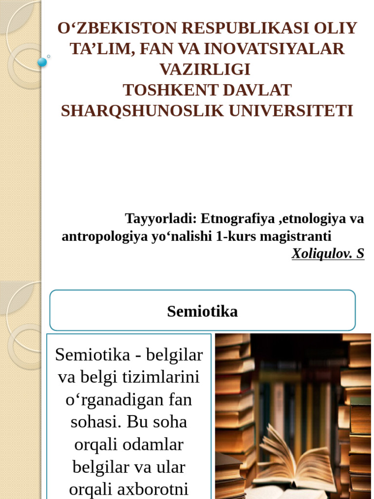 Metod Semiotika | PDF