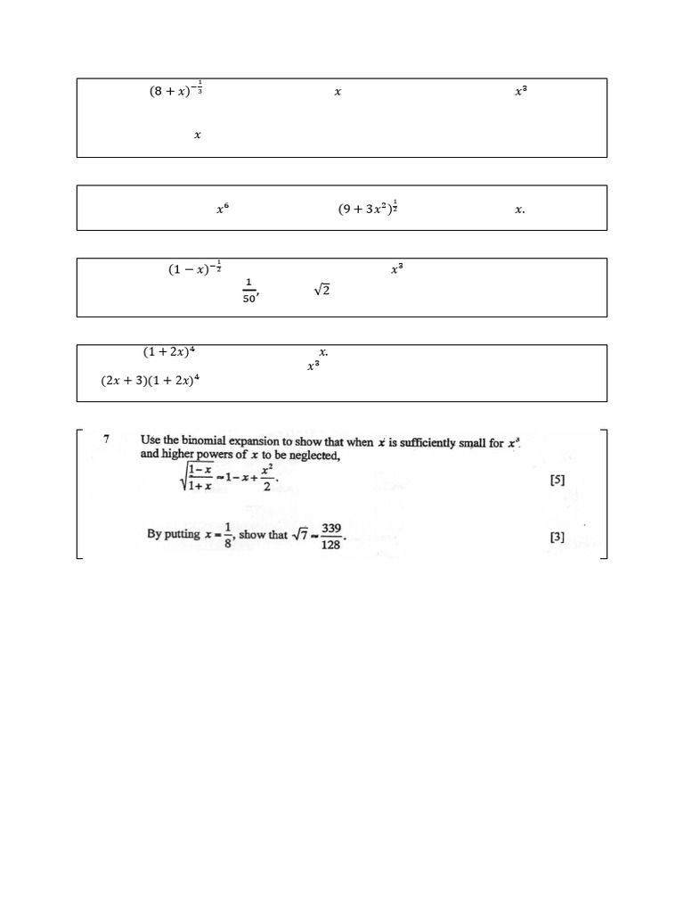 9. Series Expansions | PDF | Mathematics | Arithmetic