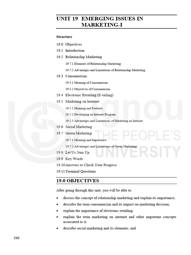 Emerging Issues in Marketing Strategies | PDF | Marketing | World Wide Web