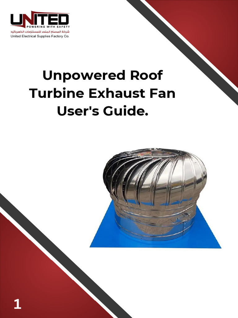 HD-600 Wind Turbine Ventilator Fan | PDF | Ventilation (Architecture ...