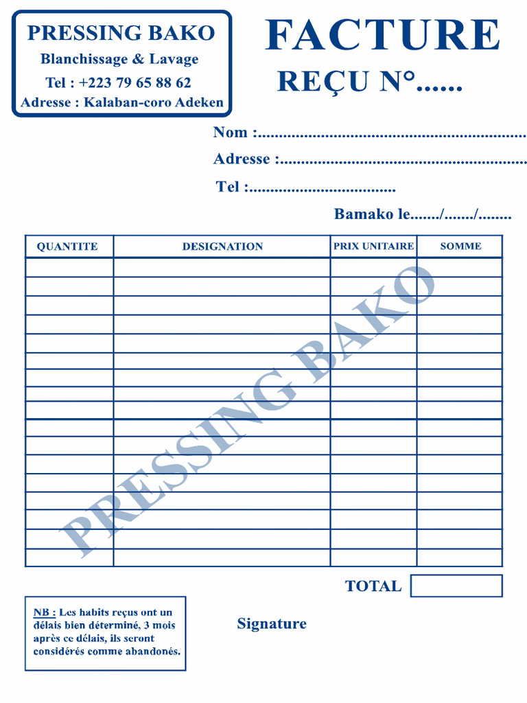 PRESSIN BAKO Copyright by Raph Design 2024 | PDF