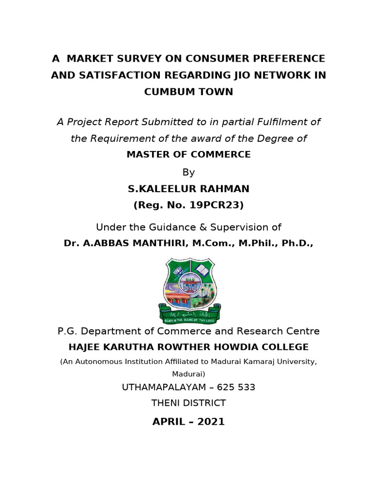 Jio Sim Front Page - Rahuman | PDF | Technology & Engineering