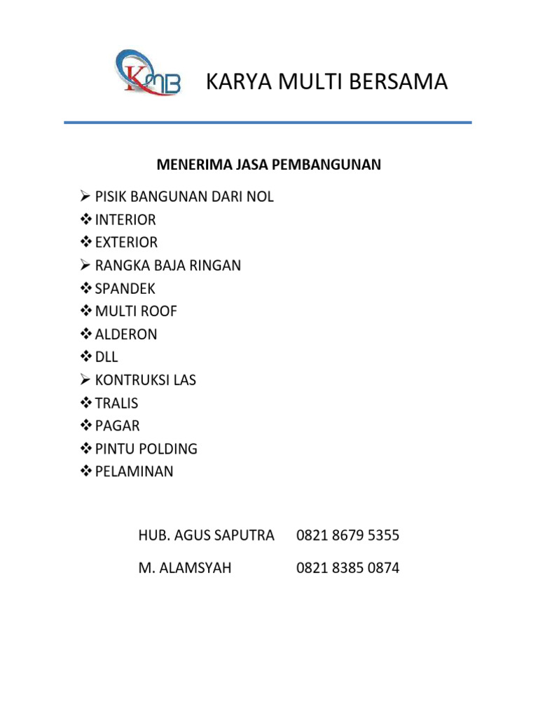 Karya Multi Bersama | PDF | Seni