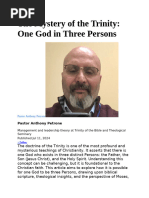 The Holy Trinity Powerpoint | PDF | God The Father | Trinity