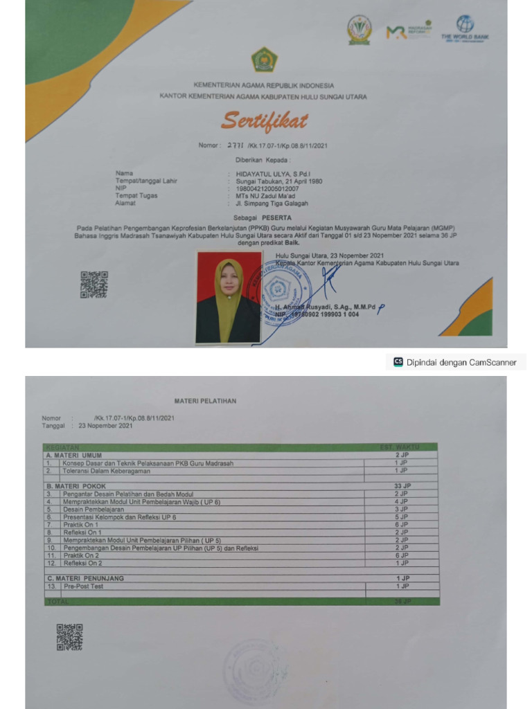 PPKB MGMP 2021 | PDF