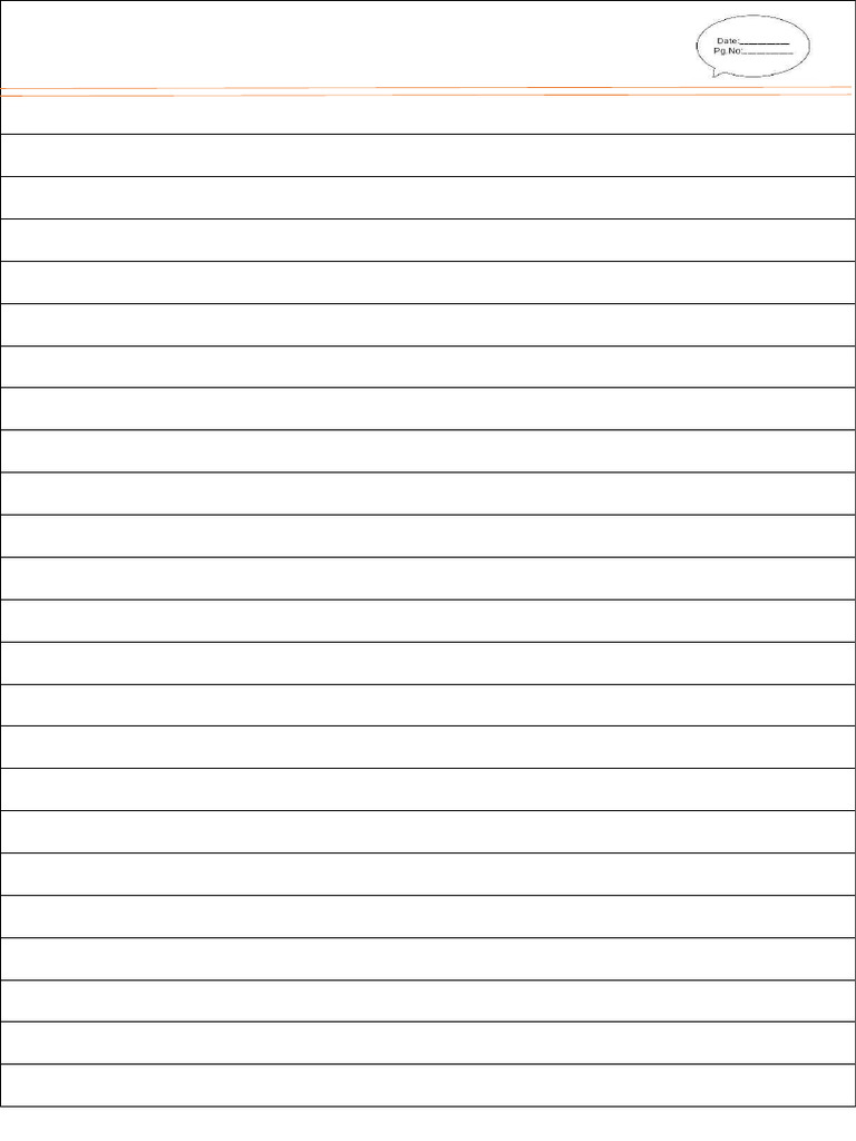 Blank Lining Paper | PDF