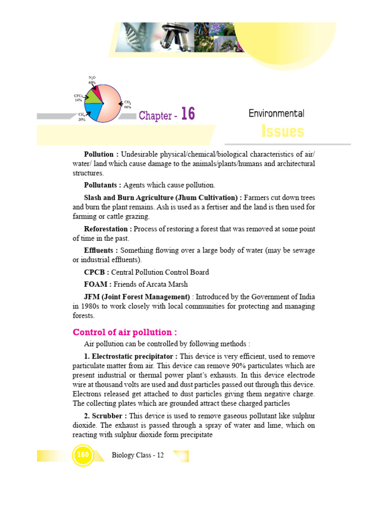 12 Biology Revision Questions 2017 18 Chapter 16 | PDF | Ozone ...