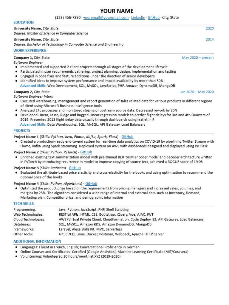 AnmolDubeSQL Resume | PDF | My Sql | Computing