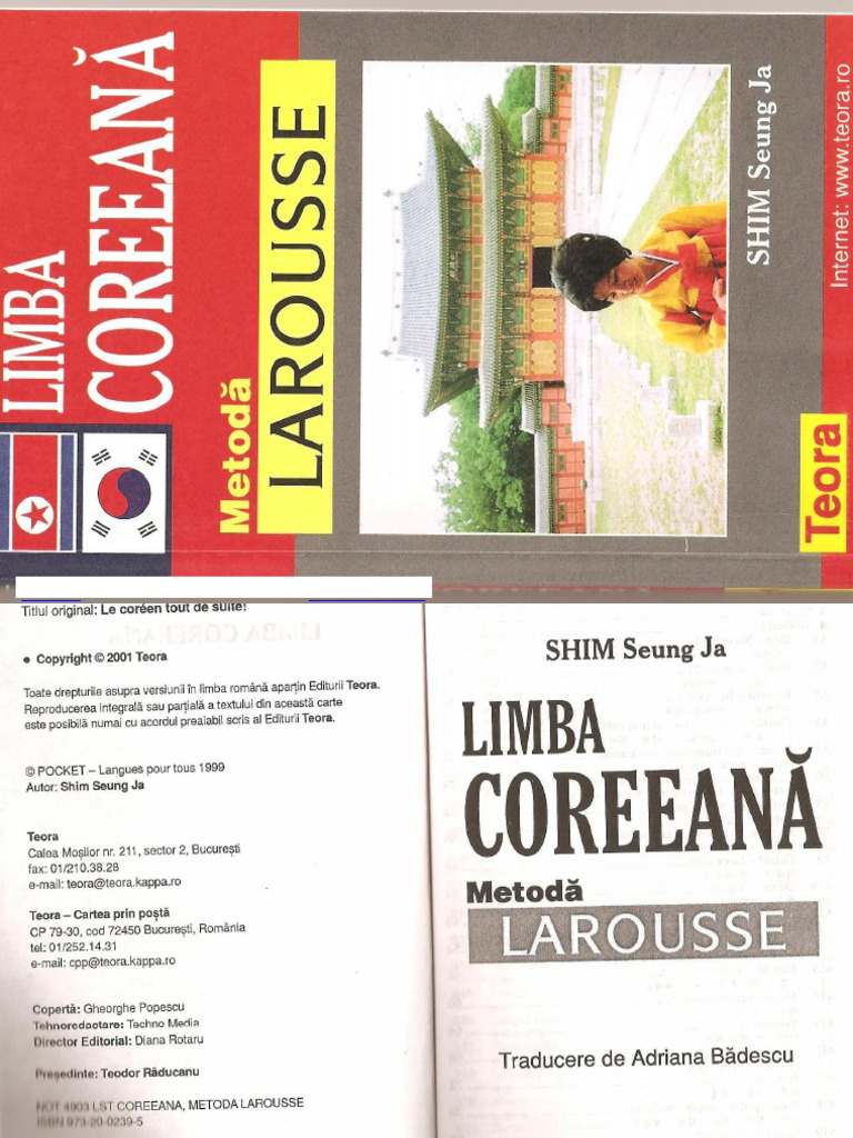 Vdocuments - MX - Limba Coreeana Metoda Larousse | PDF