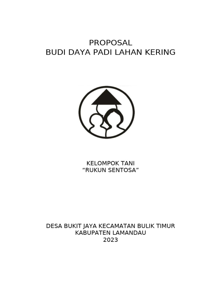 PROPOSAL Padi - Rukun Sentosa Bukit Jaya | PDF