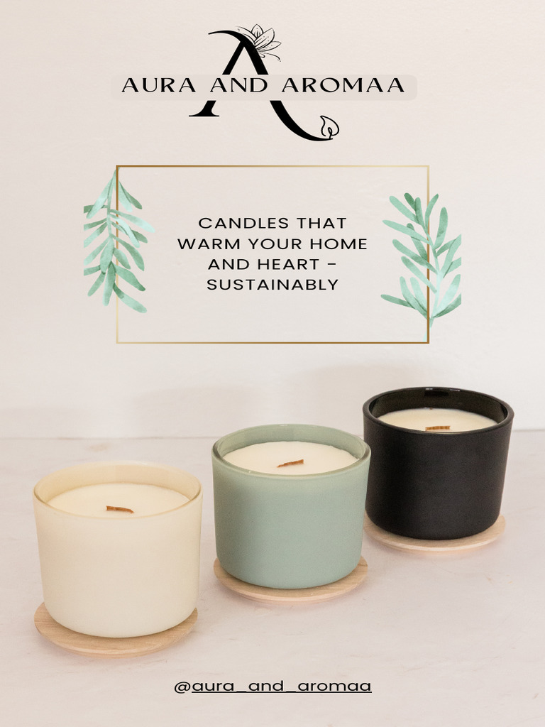 Aura and Aromaa Candles | PDF | Candle