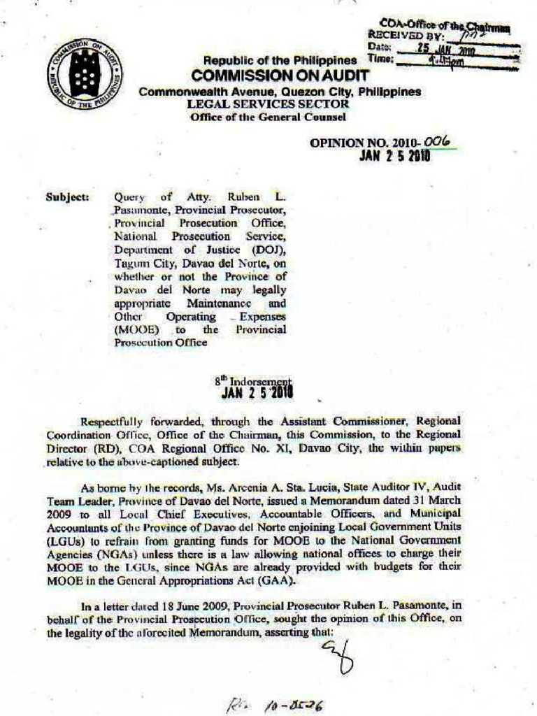 National Govt. Allowances From Lgu | PDF