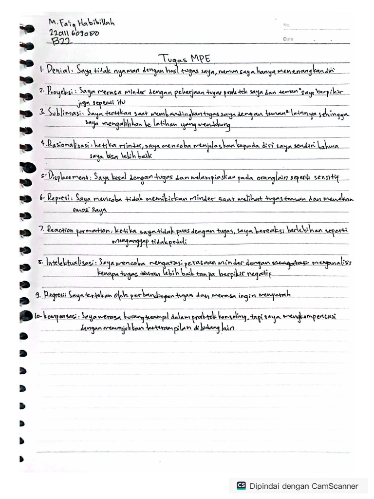M. Fa'iq Habibillah - MPE | PDF