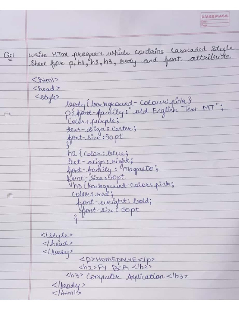 Dynamic XML and HTML Practical | PDF