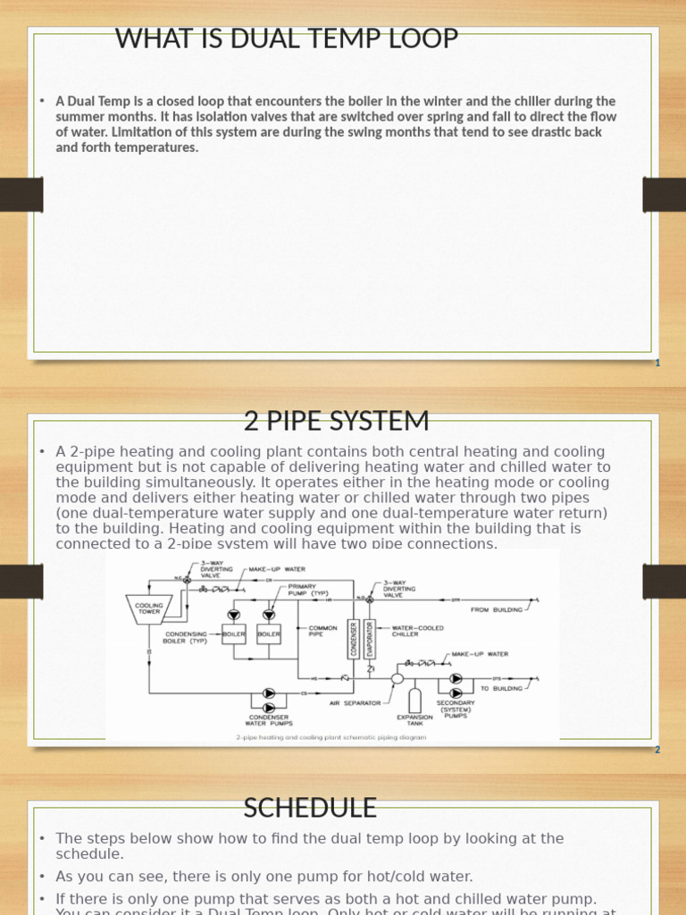 Dual Temp Loop - Session | PDF | Thermodynamics | Engineering Thermodynamics