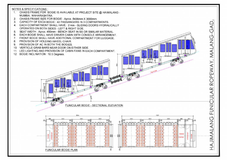 Funicular Coaches Design | PDF