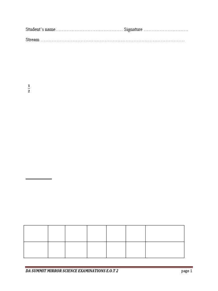 Bio S.2 Eot 2 | PDF | Body Mass Index | Maize