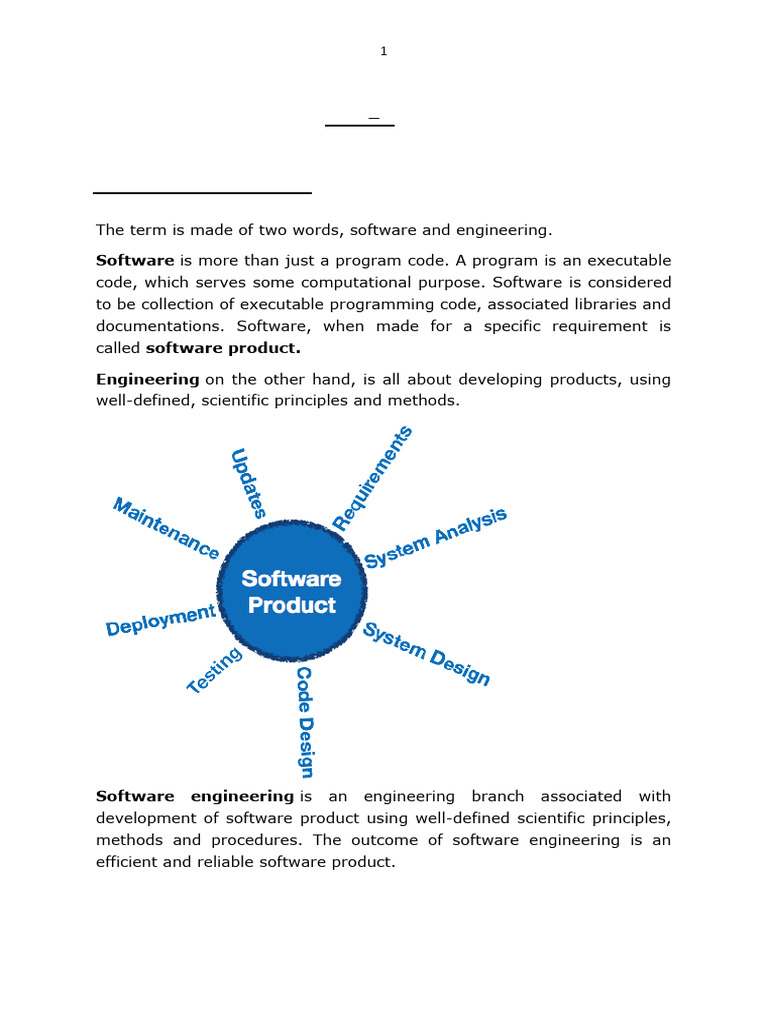 Se Unit-I | PDF | Software Development Process | Software