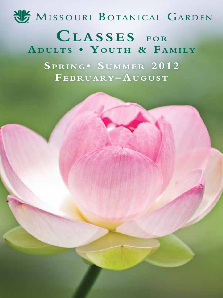 MBG Class Catalog SP Su 2012 Web | PDF | Chinese Cuisine | Gardens