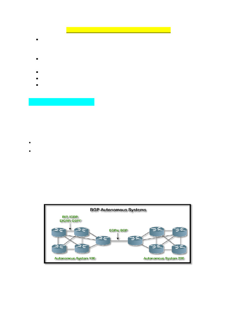 BGP FULL EXPLANATIONS | PDF | Routing | Router (Computing)