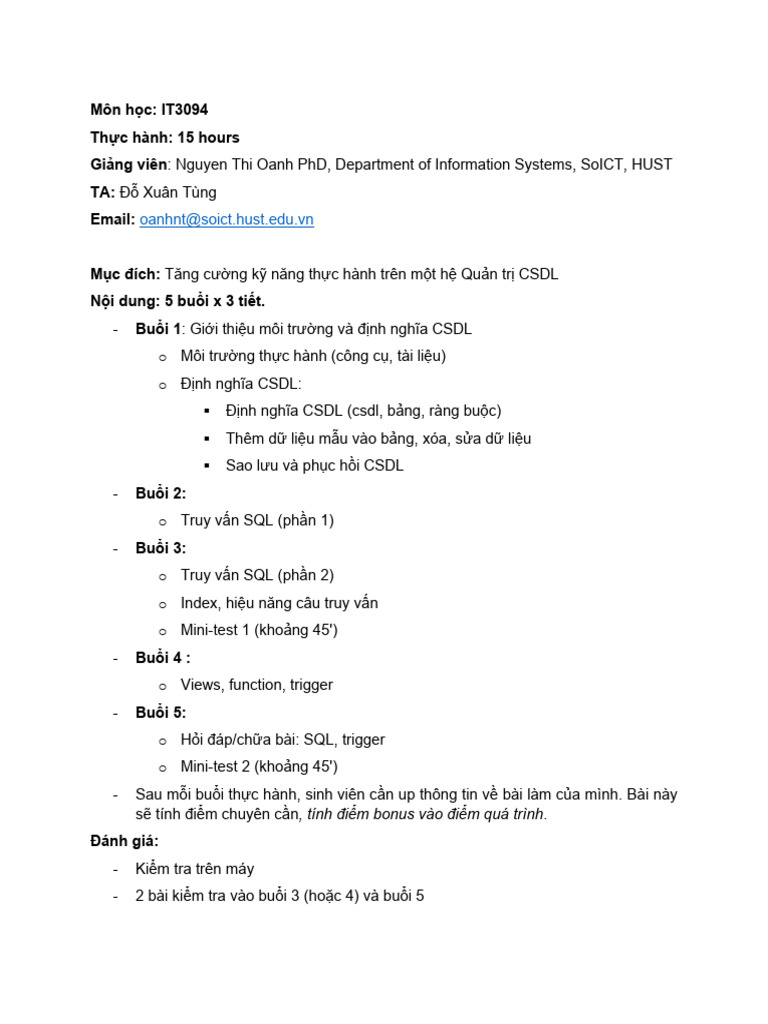 ThucHanh Noidung | PDF